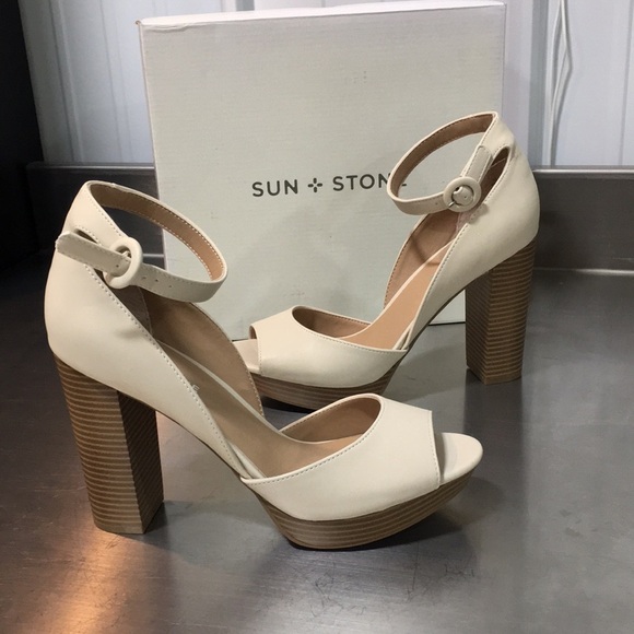 Sun + Stone | Shoes | New Wb Womans Sun Stone High Heel | Poshmark